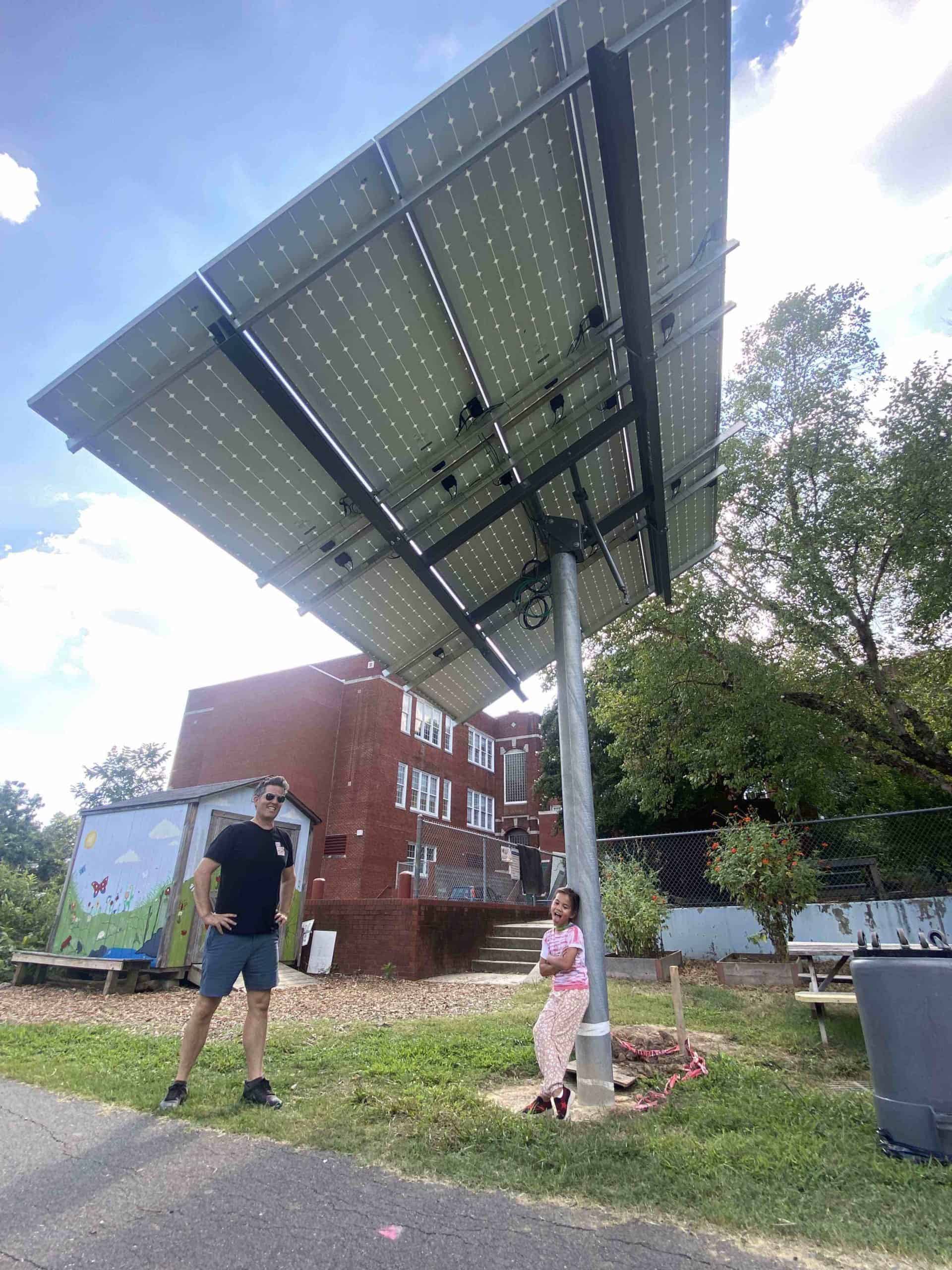George Watts Gets Some Solar Wattage | Trinity Park