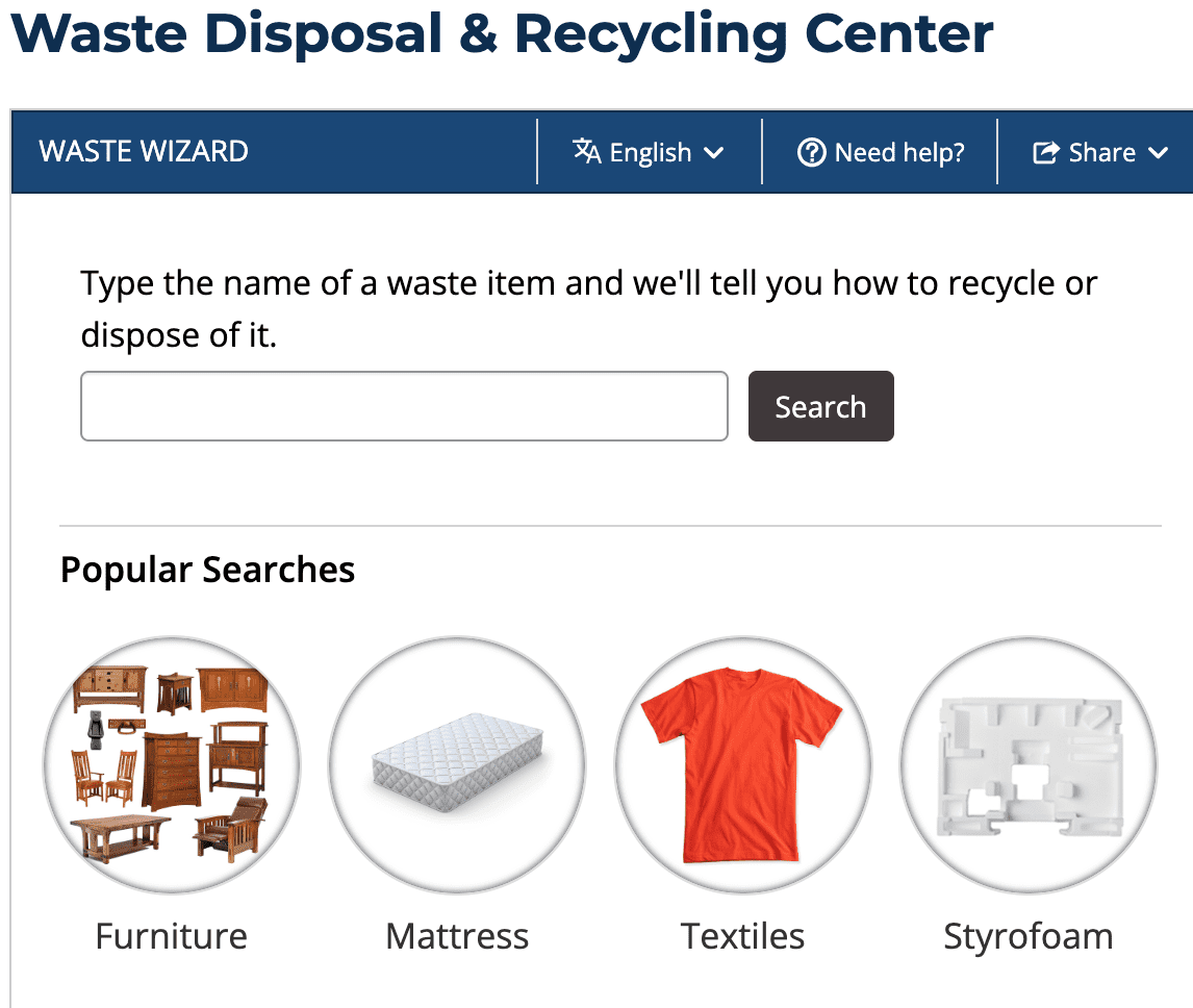 Recycle or Landfill? | Trinity Park