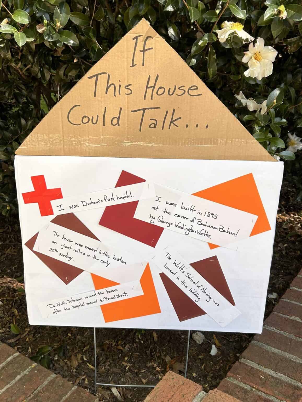 If This House Could Talk… Yard Signs from the 2024 Home Tour | Trinity Park